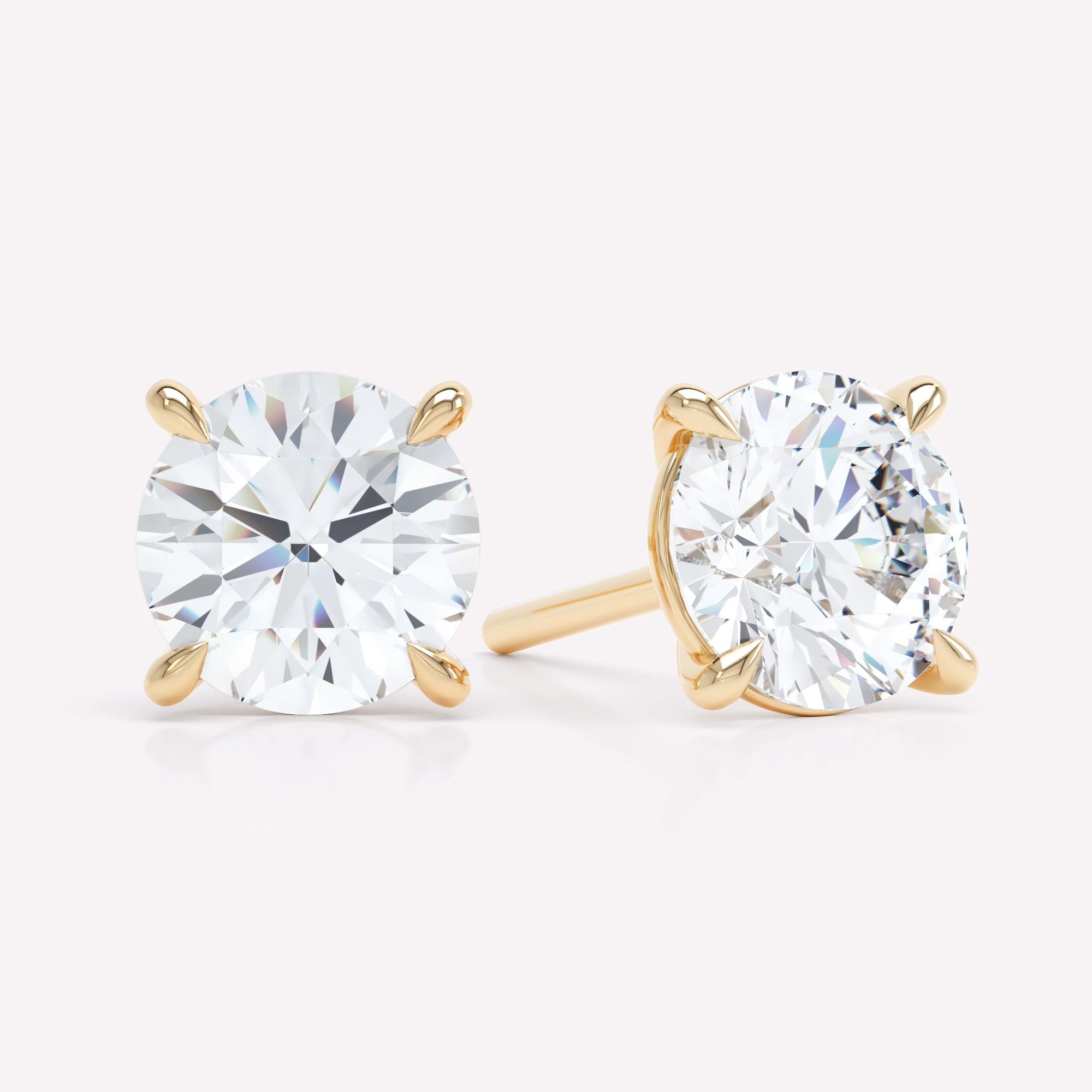 The Round Brilliant Stud – LOEV